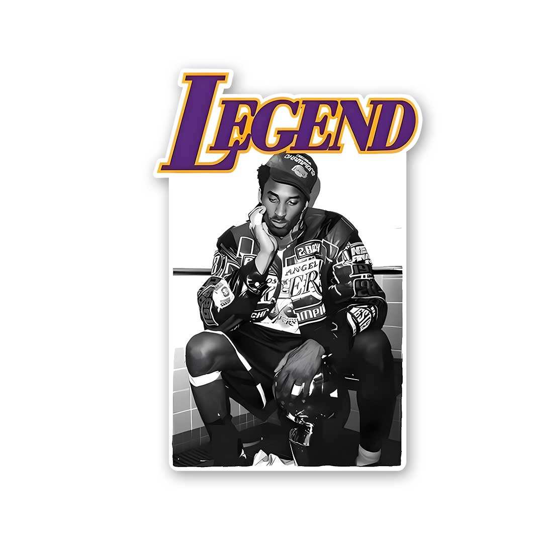 Buy Kobe Bryant Legend Sticker Online | Premium Waterproof Vinyl ...