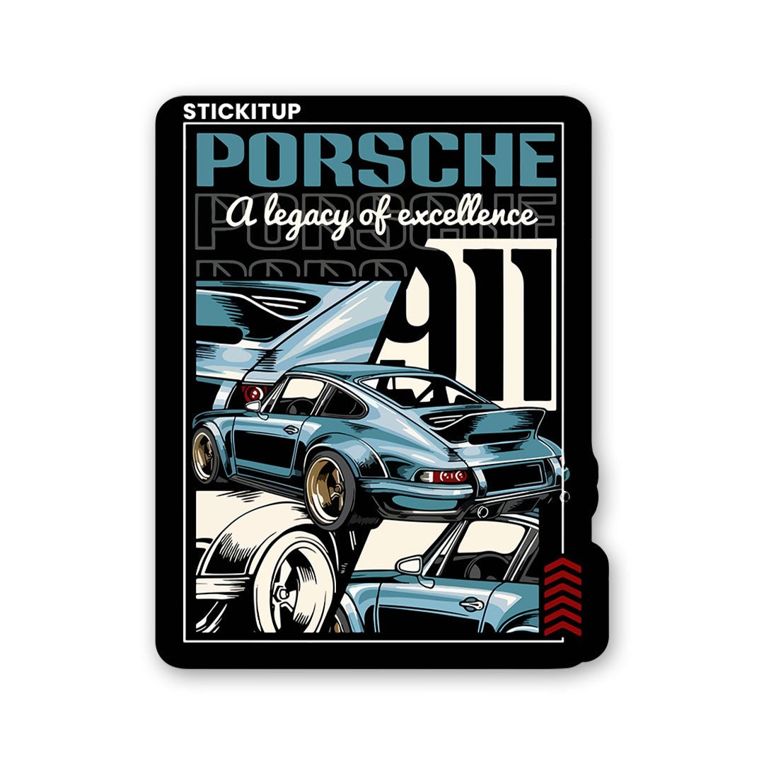 Buy Legacy Of Excellence Sticker Online | Premium Waterproof Vinyl ...