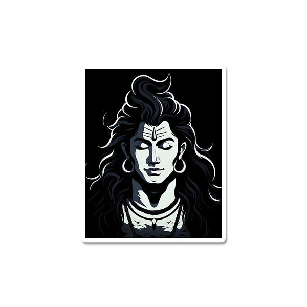 Buy Lord Shiva Sticker Online | Premium Waterproof Vinyl | STICK IT UP