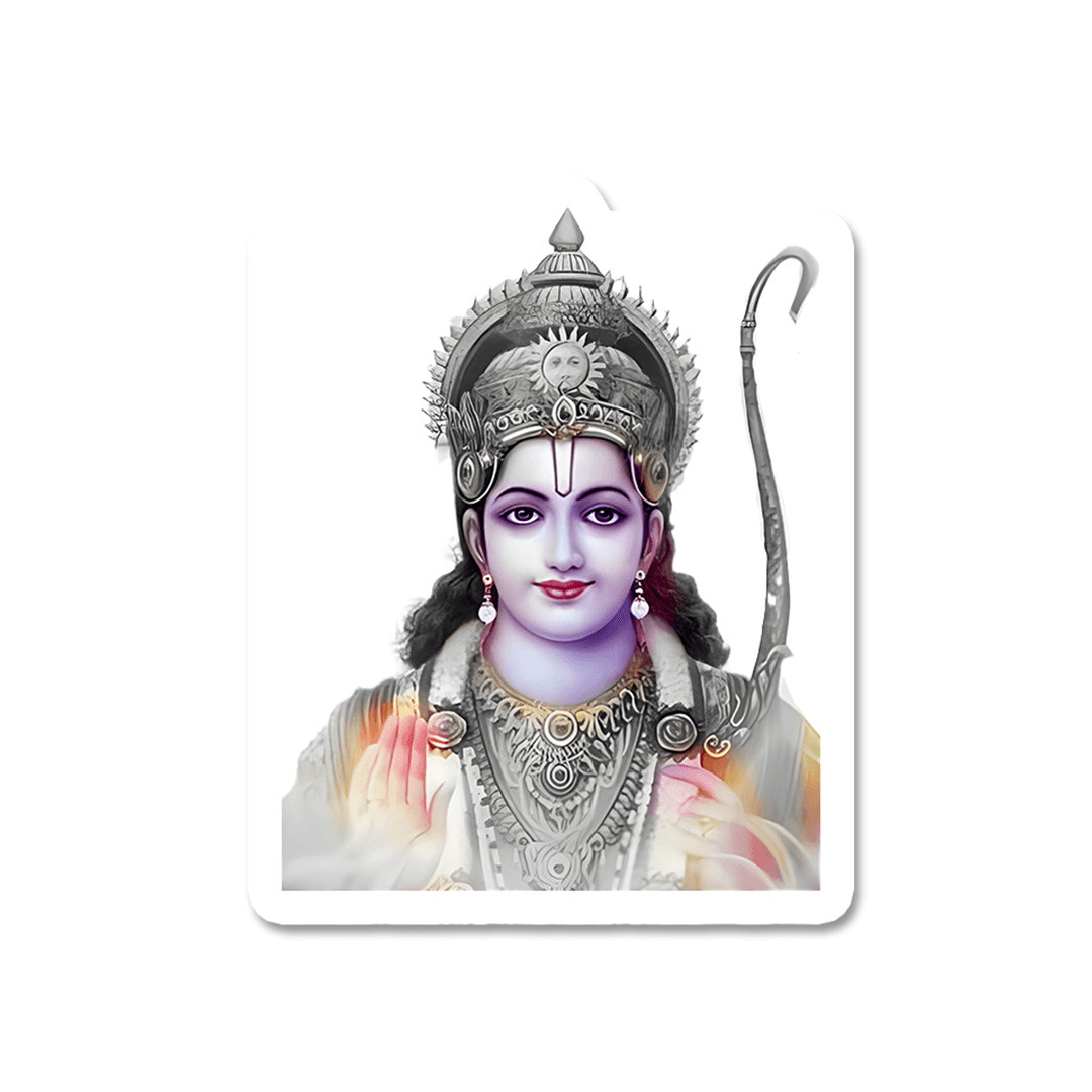 Buy Lord Shri Ram Sticker Online | Premium Waterproof Vinyl | STICK IT UP