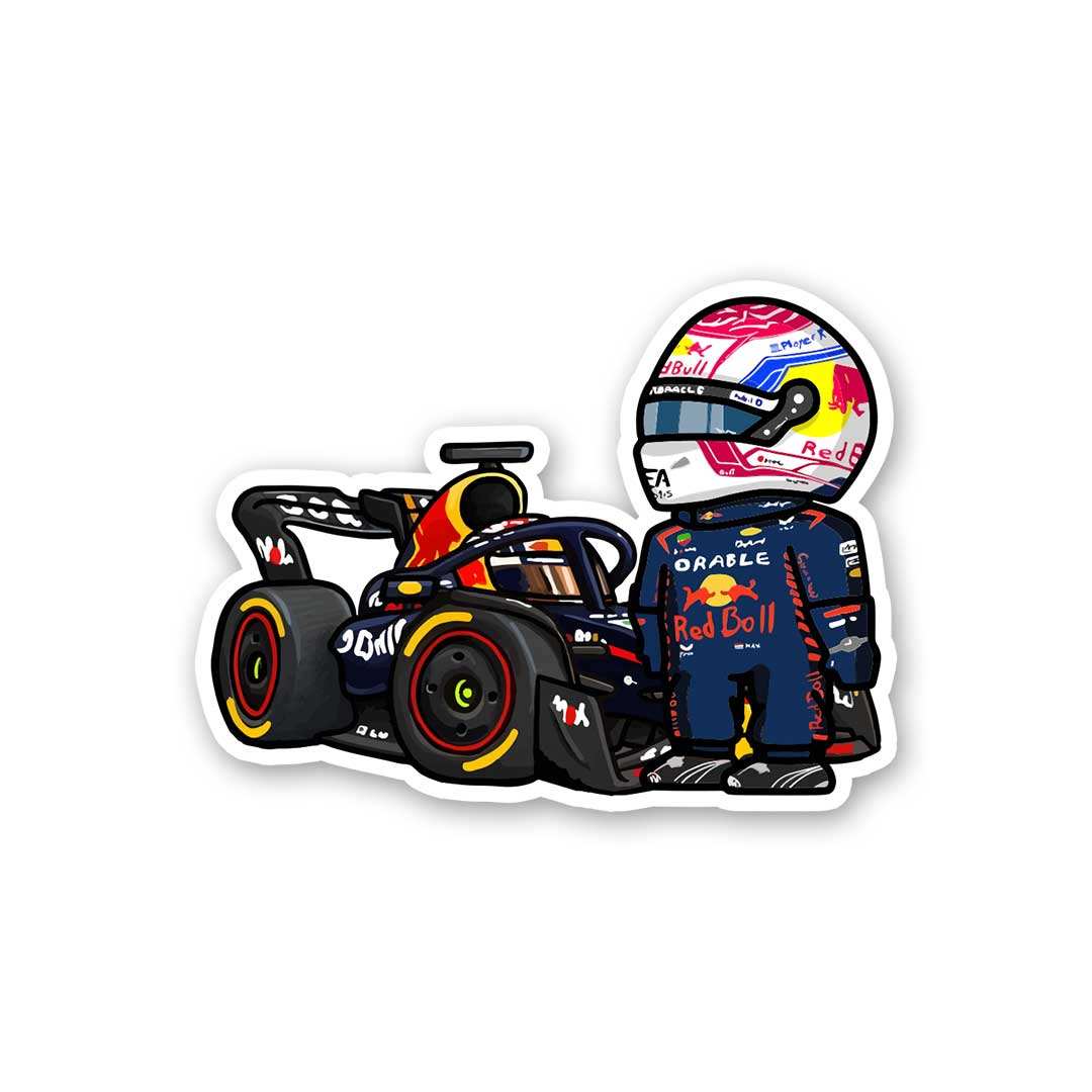 Buy Max Verstappen Sticker Online | Premium Waterproof Vinyl | STICK IT UP