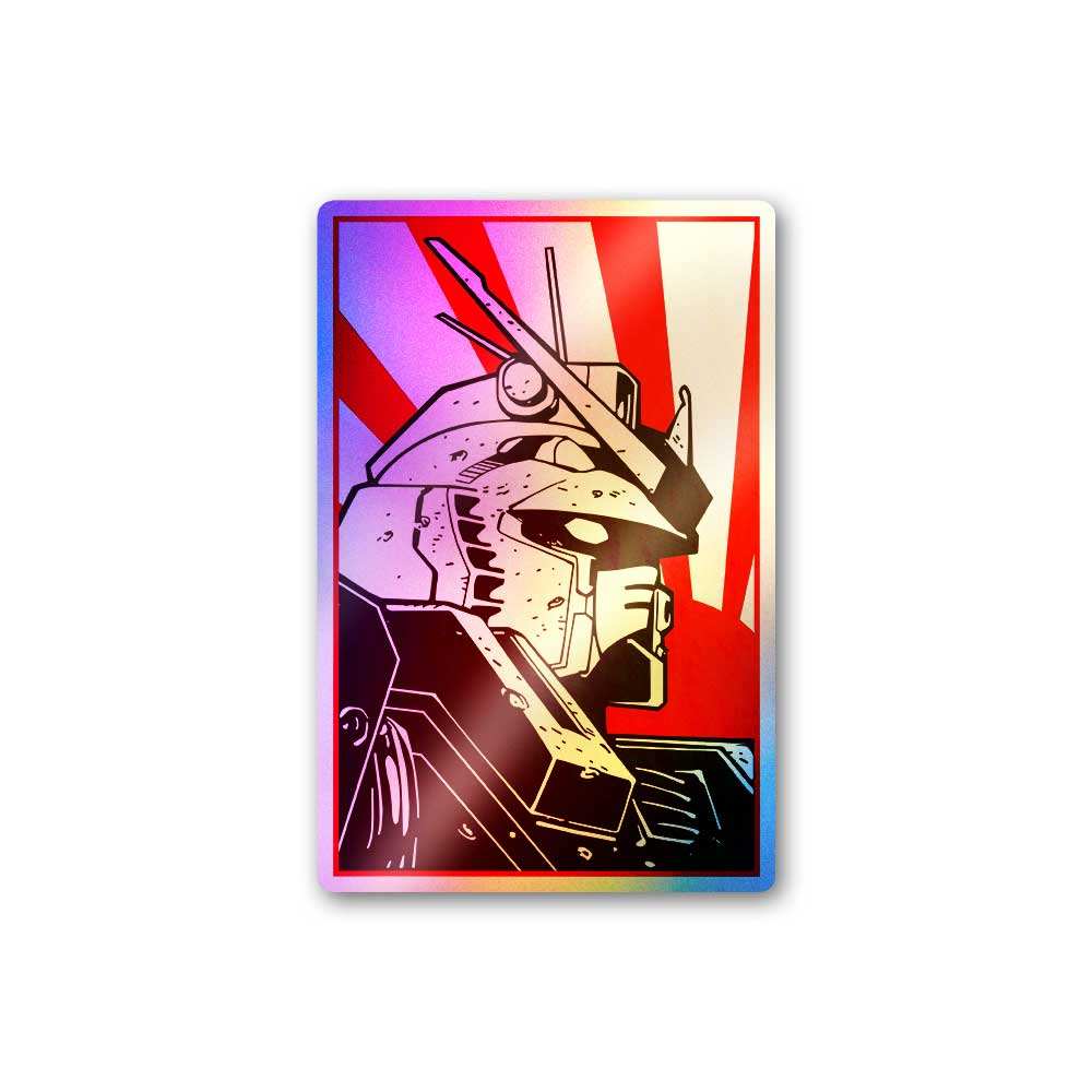 Buy Mobile Suit Rx 78 Holographic Sticker Online | Premium Waterproof ...