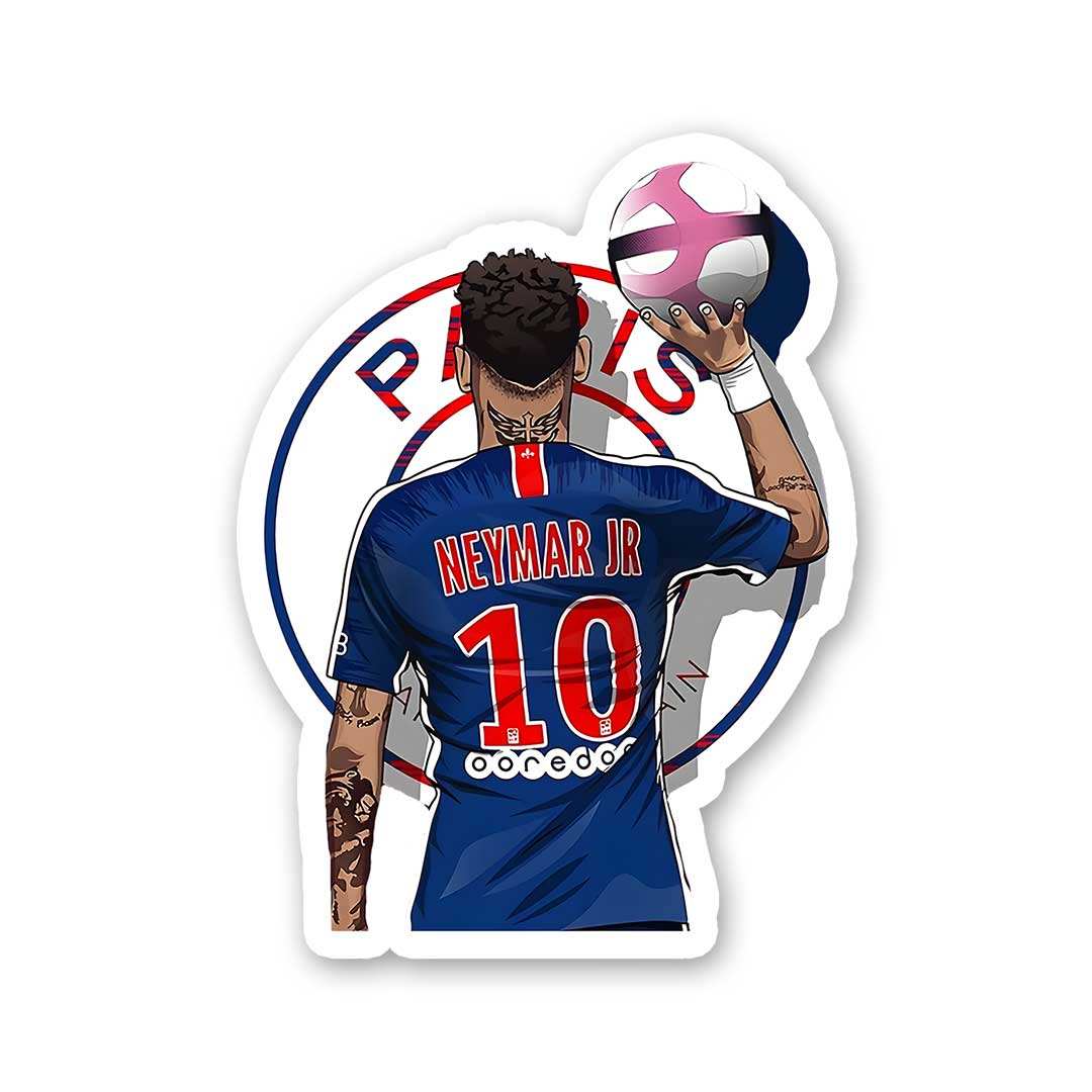 Buy Neymar Sticker Online | Premium Waterproof Vinyl | STICK IT UP