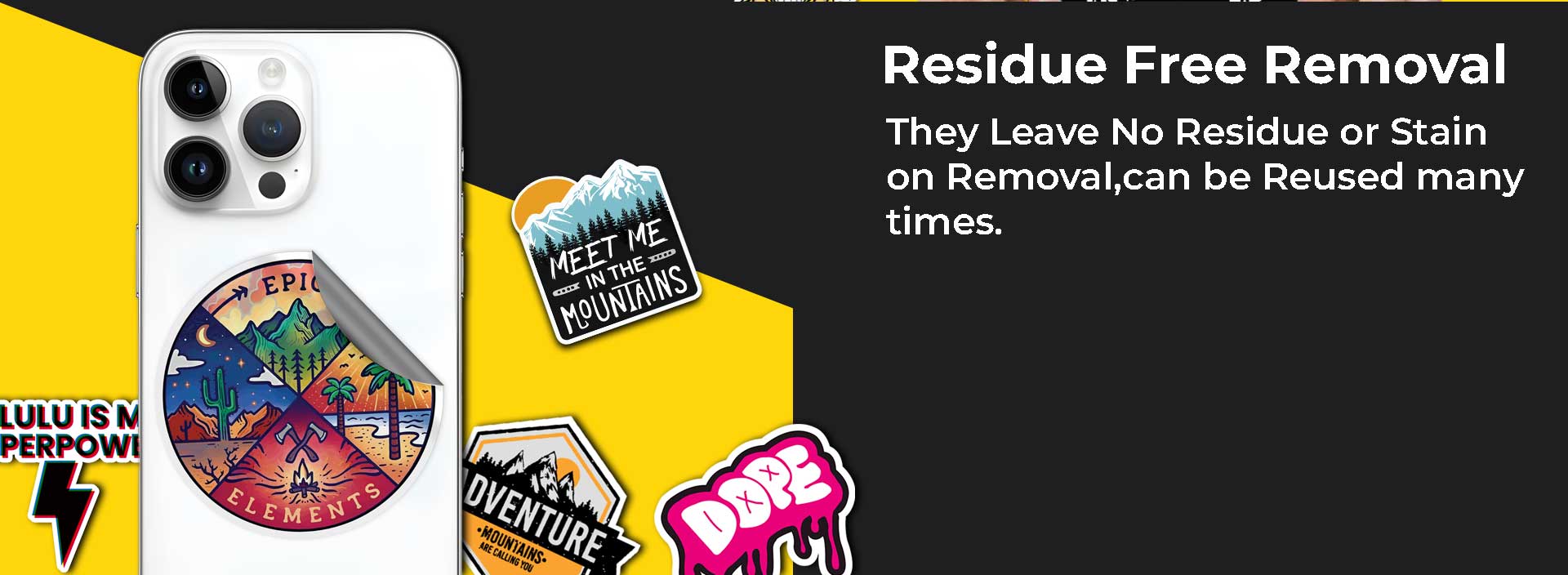 Custom Premium Vinyl Sticker – STICK IT UP