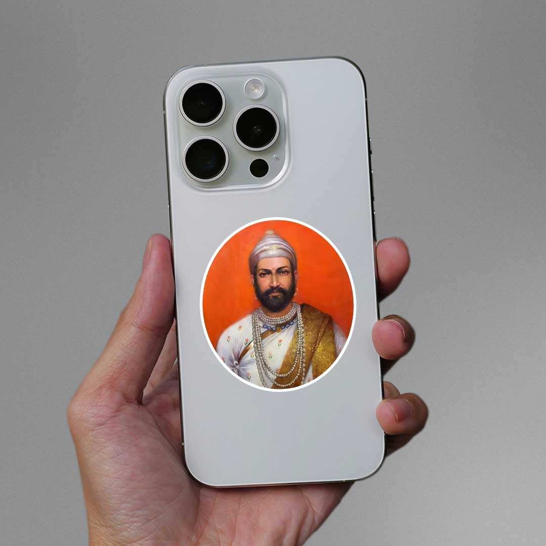 Shivaji Maharaj Ji 2.0 Sticker – STICK IT UP