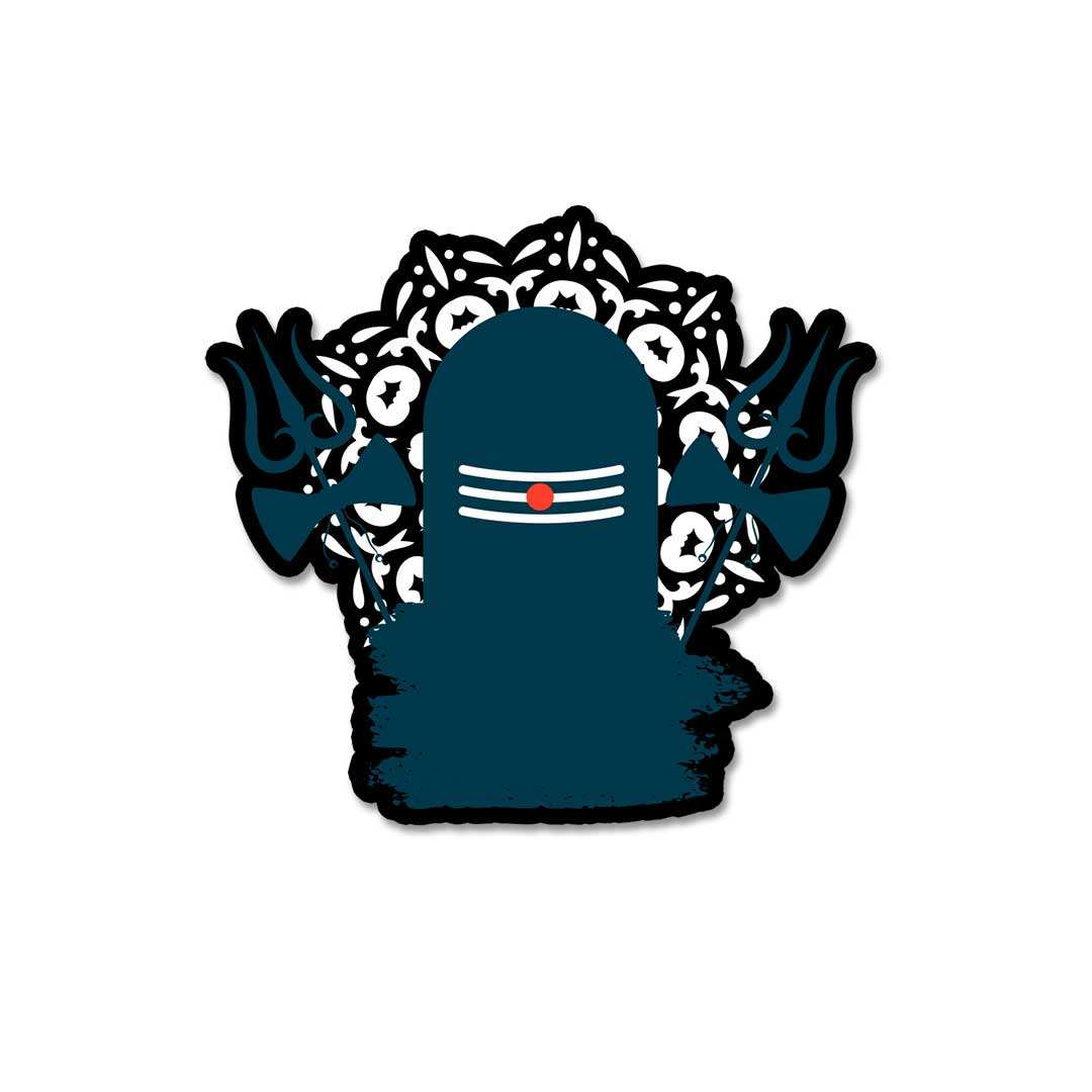 Buy Shivling Sticker Online | Premium Waterproof Vinyl | STICK IT UP