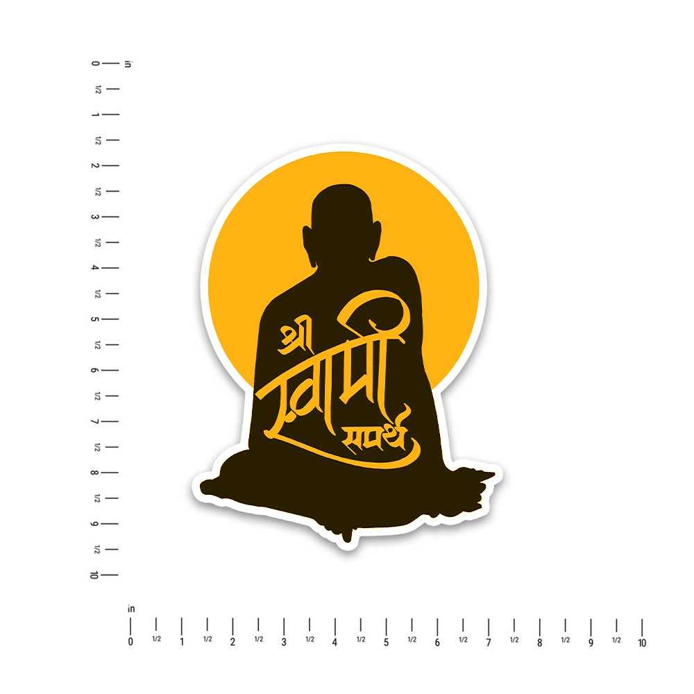 Shree Swami Samarth Bumper Sticker – STICK IT UP