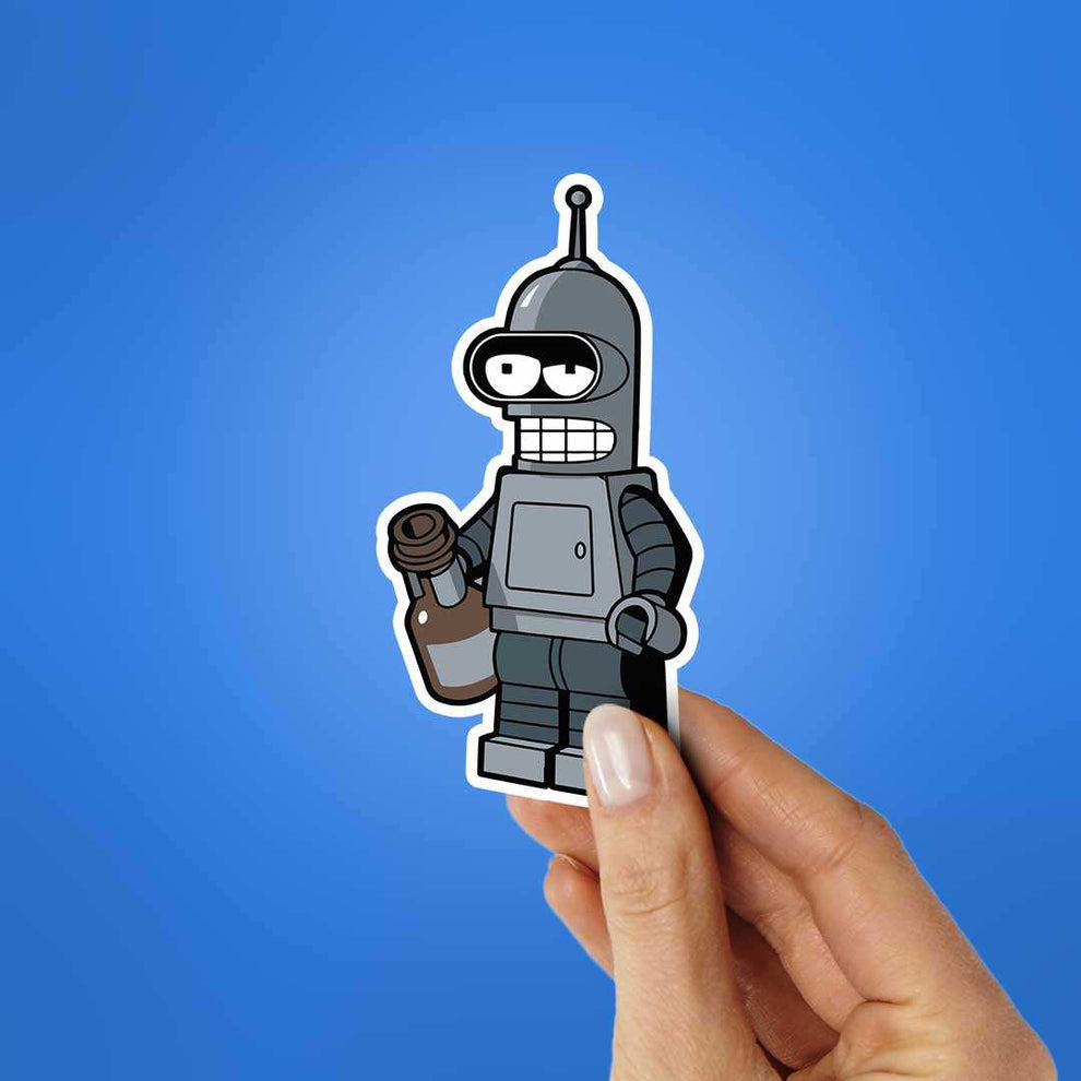 Simpsons Robot Sticker – STICK IT UP