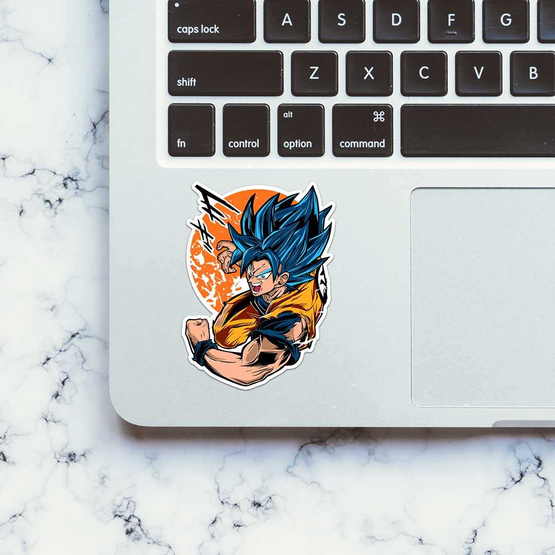 Buy Son Goku Sparking Zero Sticker Online | Premium Waterproof Vinyl ...