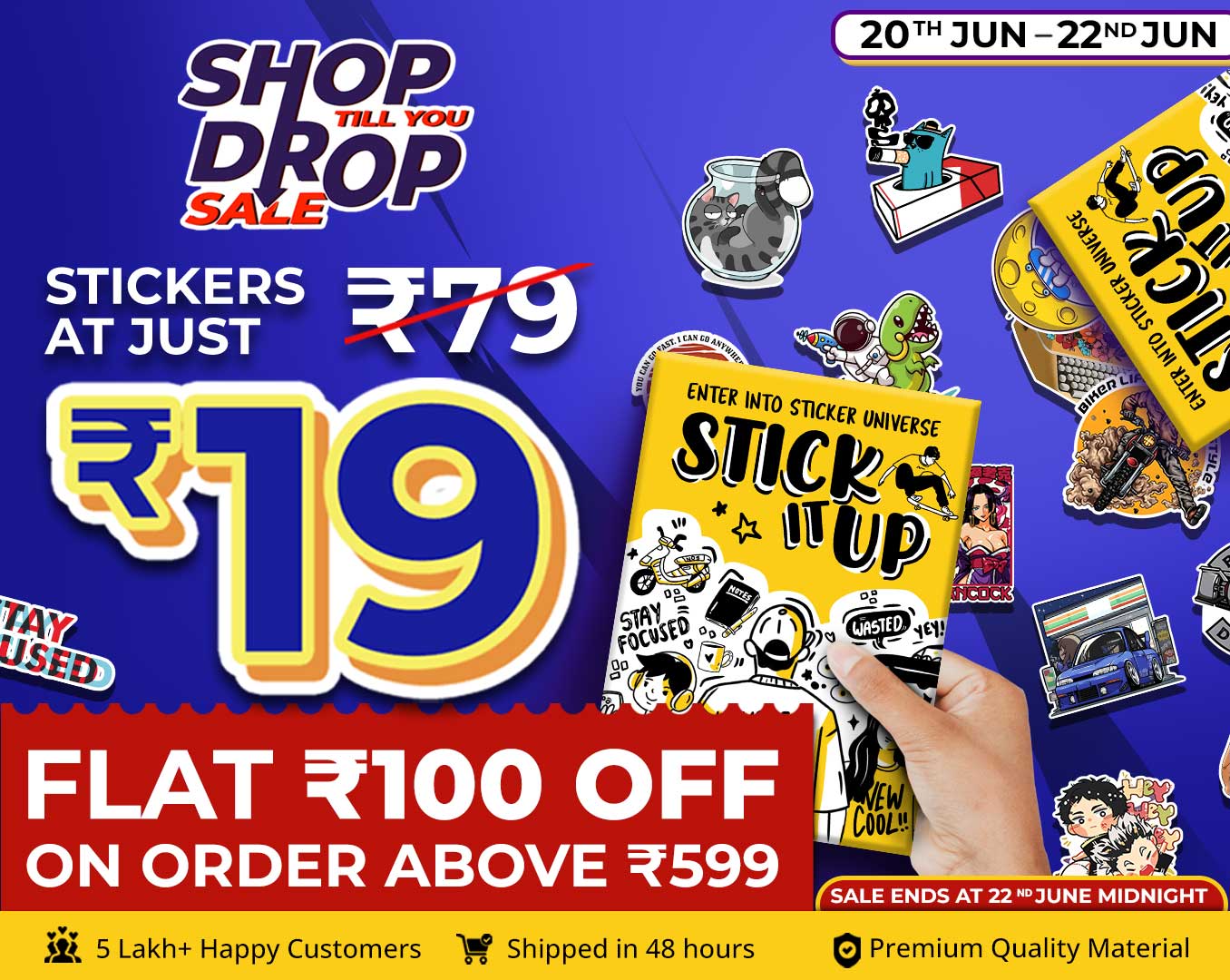 Buy Premium Vinyl Stickers and Laptop Skins Online | Stick It Up ...