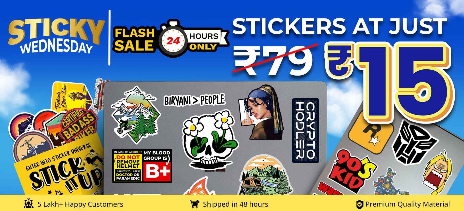 Buy Premium Vinyl Stickers and Laptop Skins Online | Stick It Up ...