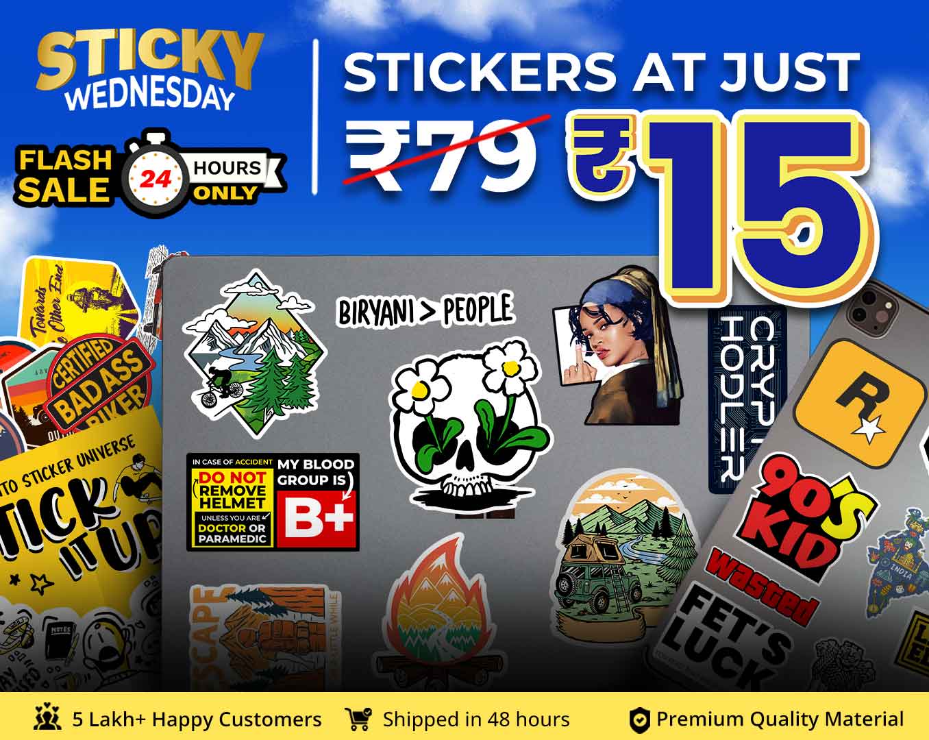 Buy Premium Vinyl Stickers and Laptop Skins Online | Stick It Up ...