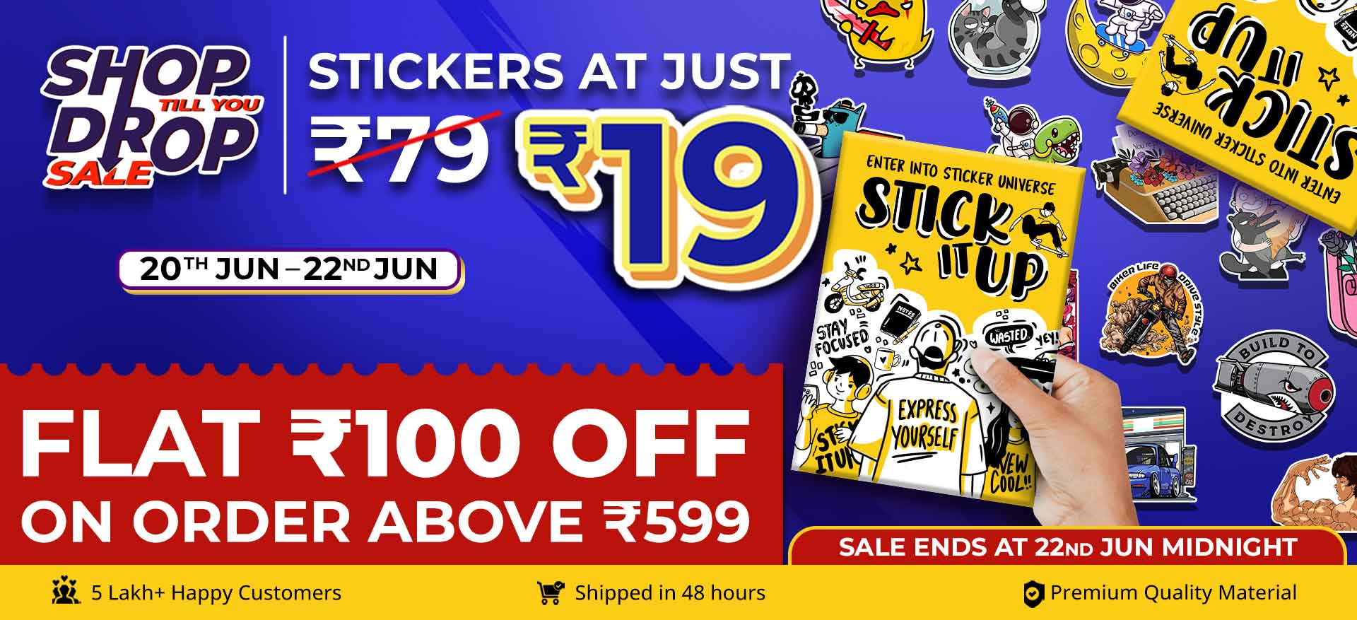 Buy Premium Vinyl Stickers and Laptop Skins Online | Stick It Up ...