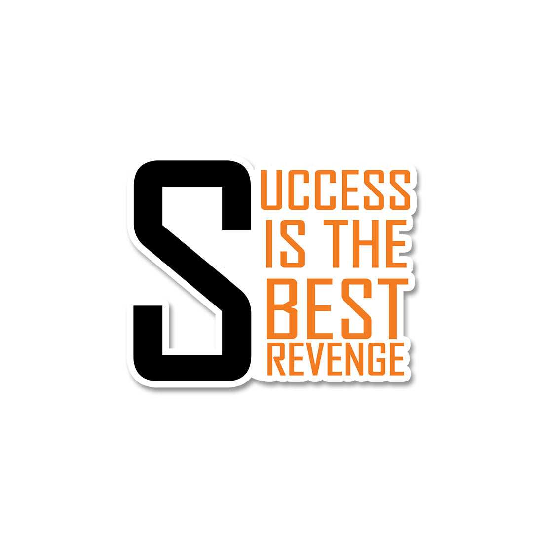 Buy Success Sticker Online | Premium Waterproof Vinyl | STICK IT UP