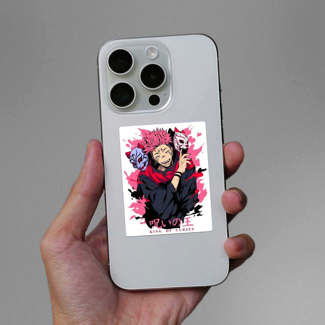 Buy Sukuna Artwork Sticker Online | Premium Waterproof Vinyl | STICK IT UP