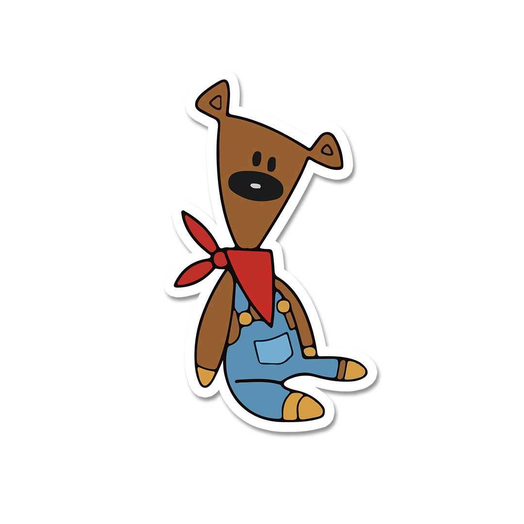 Buy Teddy Sticker Online | Premium Waterproof Vinyl | STICK IT UP