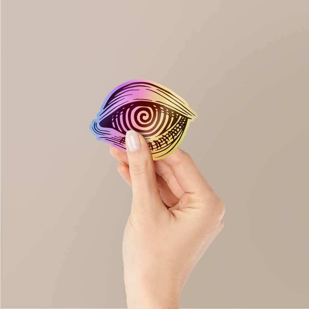Buy Treppy Eye Holographic Stickers Online | Premium Waterproof Vinyl ...