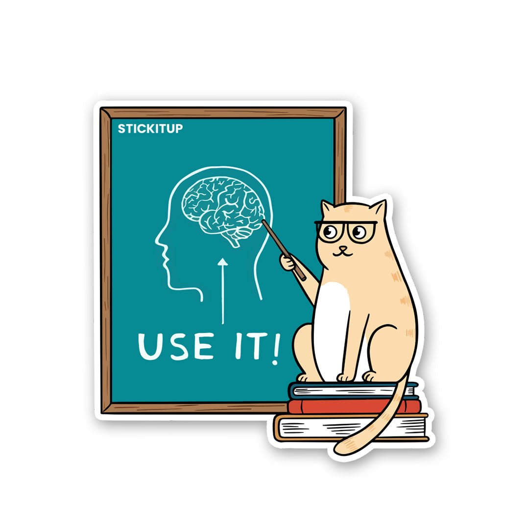 Buy Use It Sticker Online | Premium Waterproof Vinyl | STICK IT UP