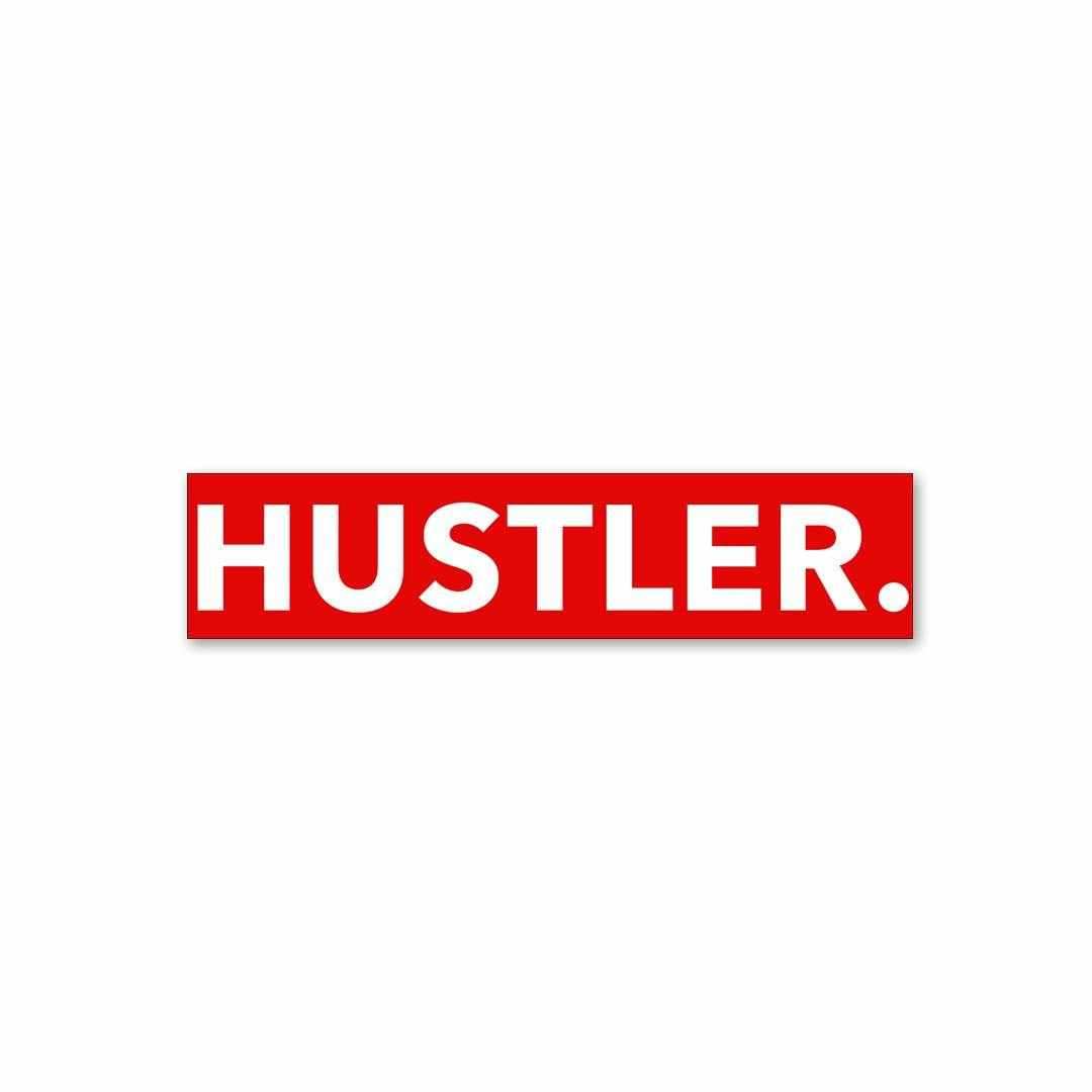 HUSTLER Sticker