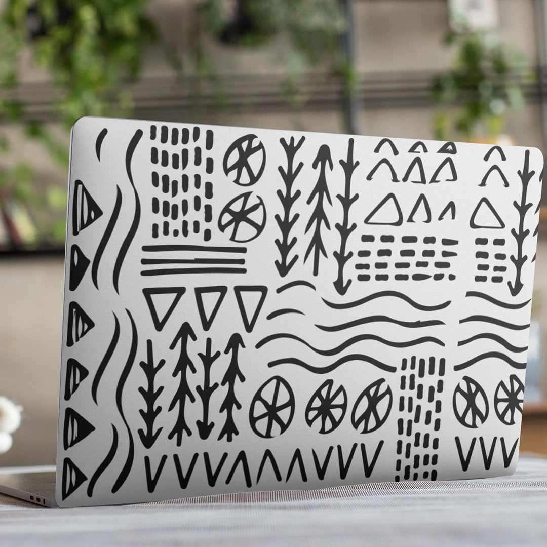 Varli Painting Laptop Skin - Buy best quality stickers, sticker packs ...