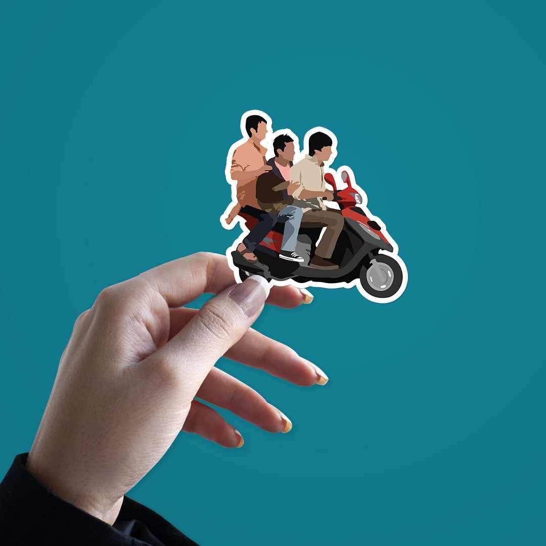 3 Idiots Sticker – STICK IT UP