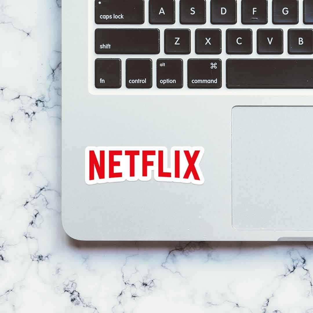 Netflix Sticker - Buy best quality stickers, sticker packs and laptop ...