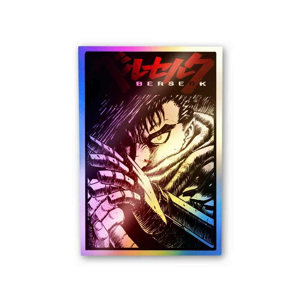 Buy Beserk Holographic Stickers Online | Premium Waterproof Vinyl ...