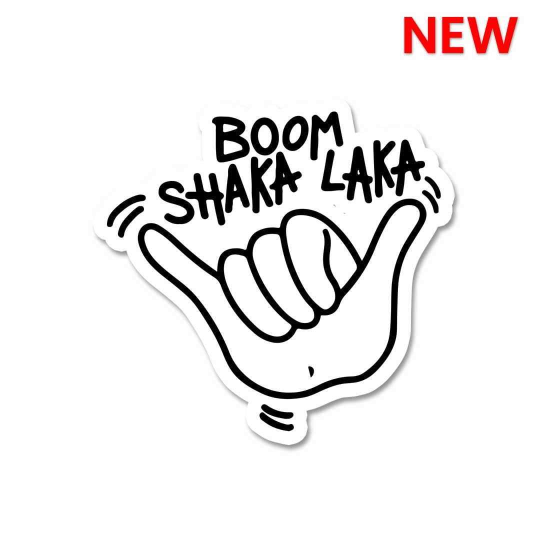 Buy Boom SHAKA-LAKA Sticker Online | Premium Waterproof Vinyl | STICK IT UP