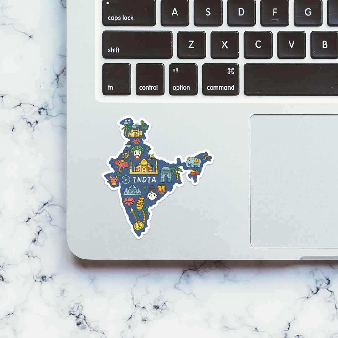 Buy Indian Heritage Sticker Online | Premium Waterproof Vinyl | STICK IT UP