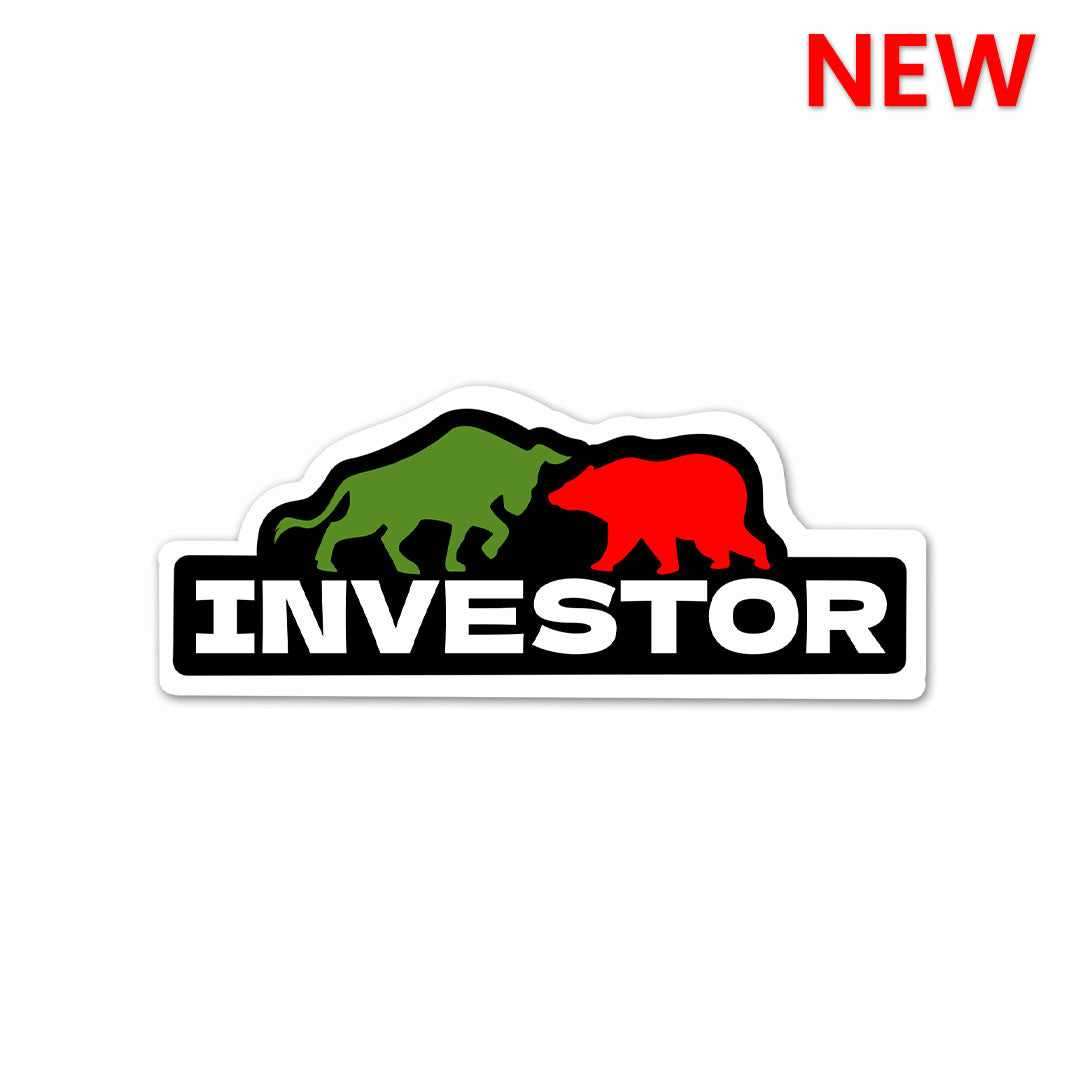 Buy Investor Sticker Online | Premium Waterproof Vinyl | STICK IT UP