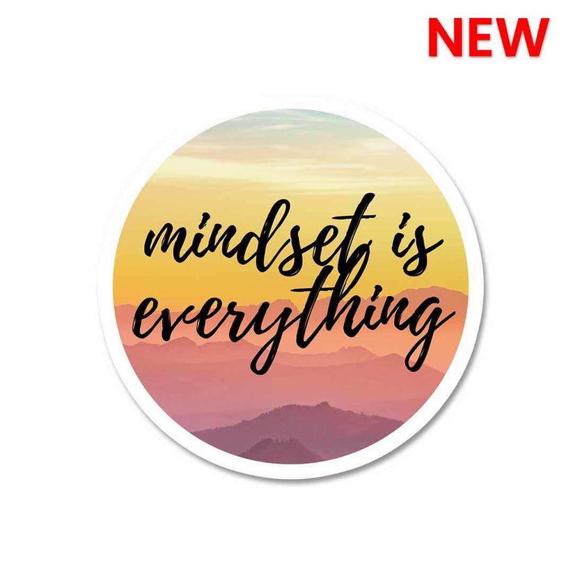 Buy Mindset is everything Sticker Online | Premium Waterproof Vinyl ...