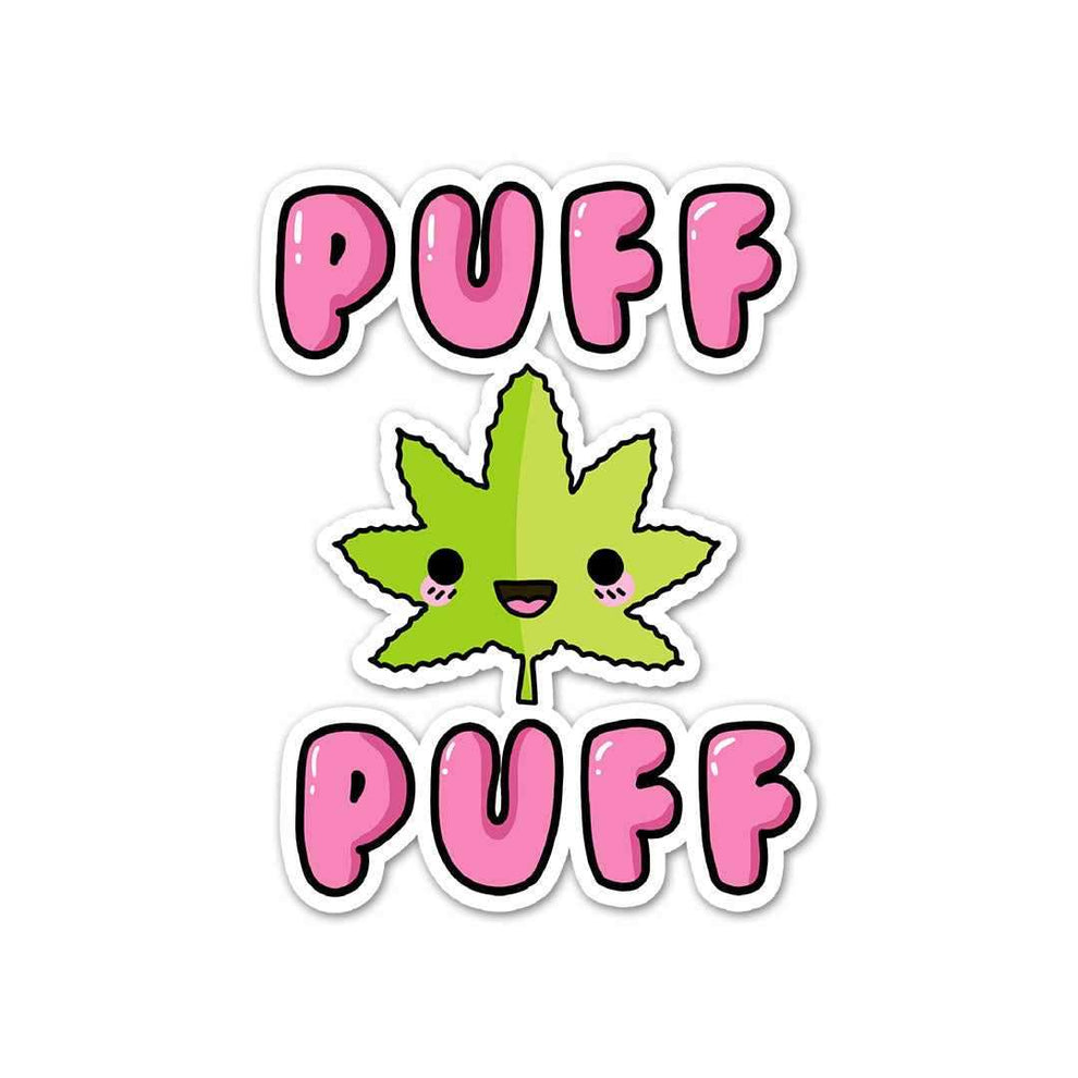 Buy Puff Puff Weed-Weed Sticker Online | Premium Waterproof Vinyl ...
