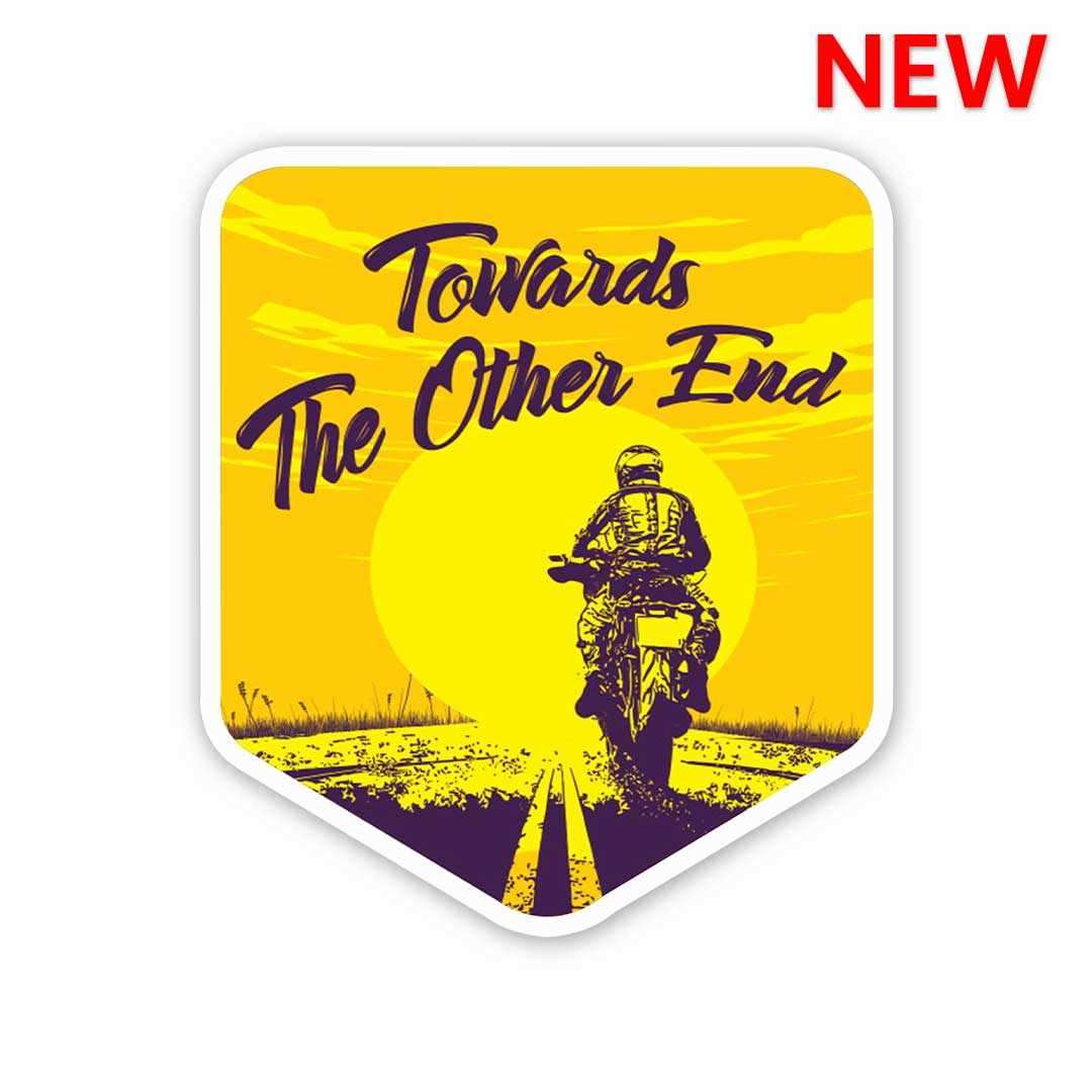 Buy Towards The Other End Sticker Online | Premium Waterproof Vinyl ...